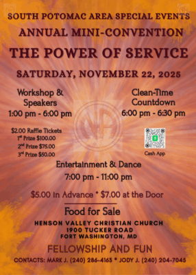 Events from October 1 - October 9|ConventionChesapeake & Potomac Region ...